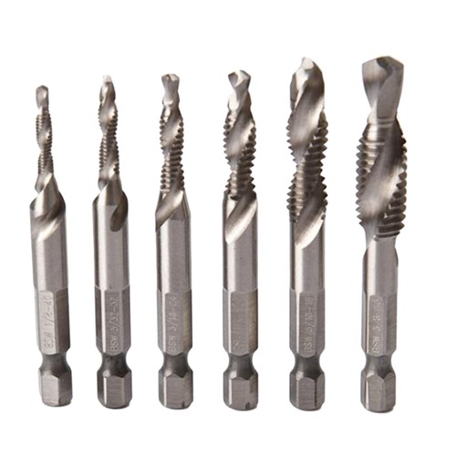 6pcs Hex Stubby Drill Bits Precision HSS Drill Bits High Steel Drill Set | eBay