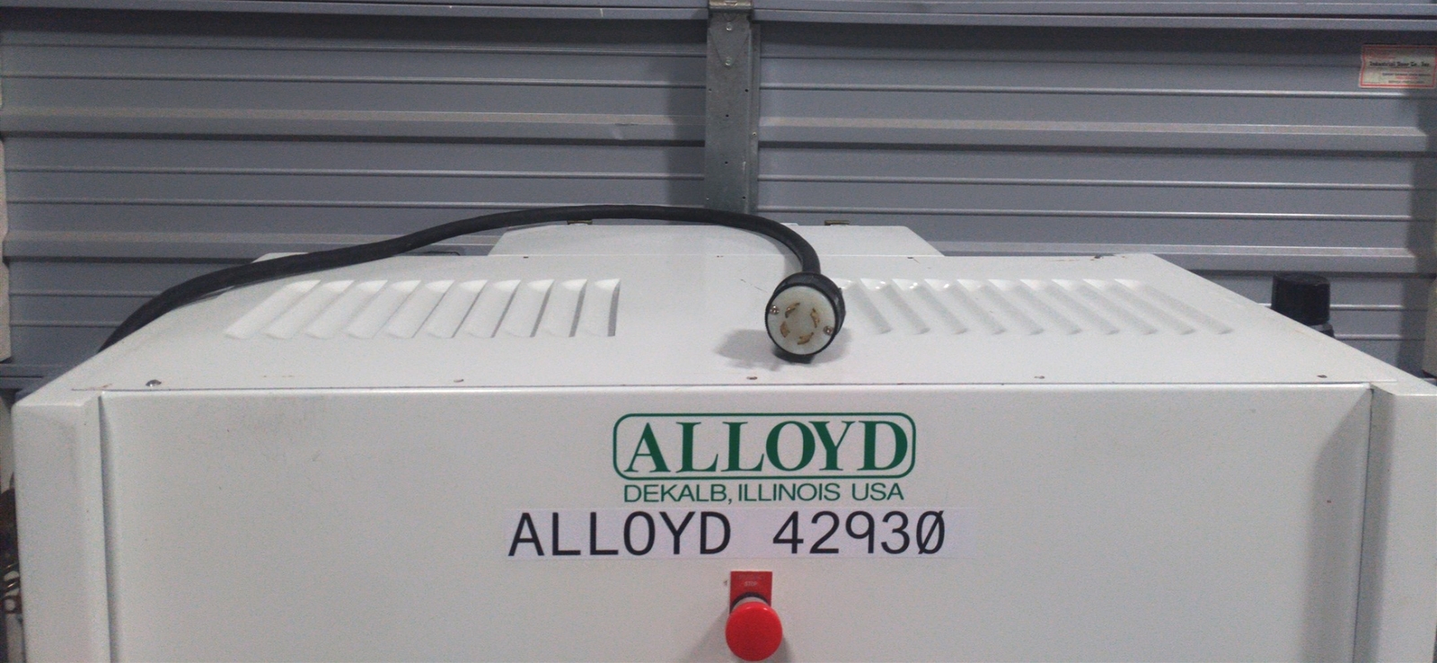 Alloyd 2SM1428 Medical Shuttle Tray Sealer 2-8" Tools 14 x 28" 2.5Ton ...