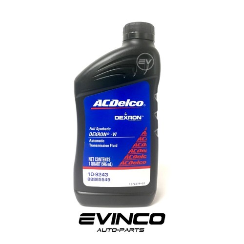 ACDelco Dexron VI Full Synthetic Automatic Transmission Fluid 6 Quarts ...