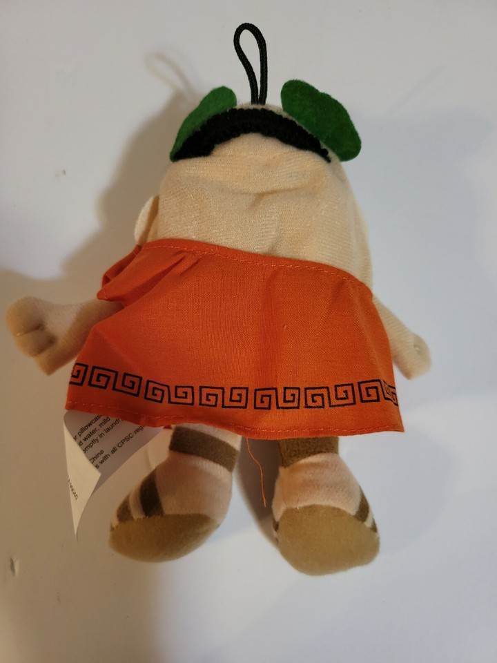 Little Caesars Pizza Plush Caesar Man Toy 7 inch with Hanger Loop NEW ...