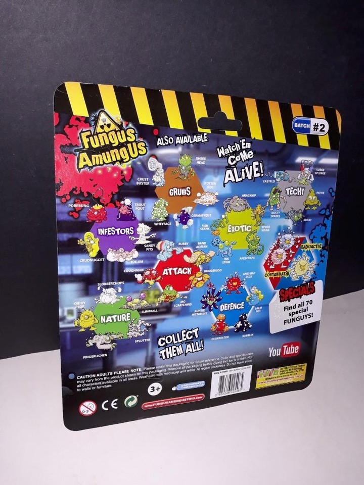 Fungus Amungus Toys R Us Exclusive - 10 Funguys + 3 Hiden Sealed Batch ...