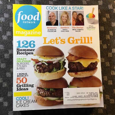 Food Network magazine. June 2012. Let's Grill | eBay