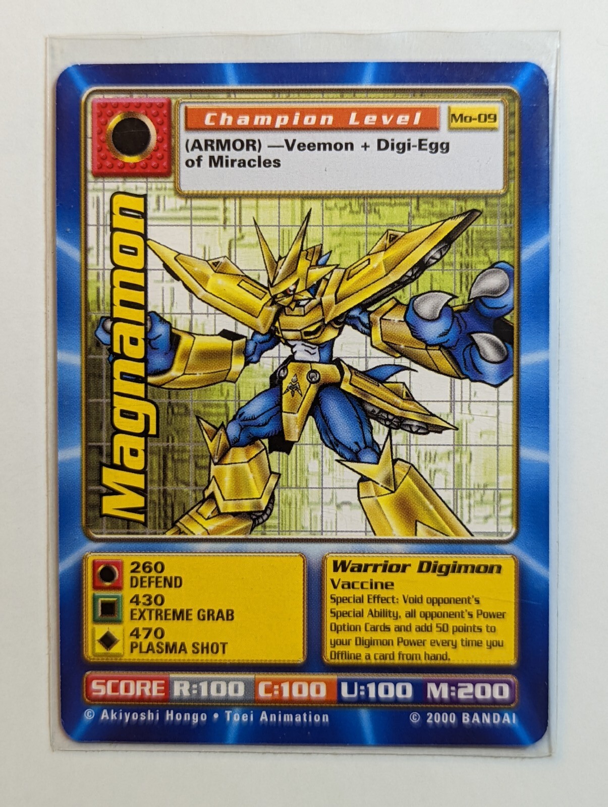 Magnamon Card