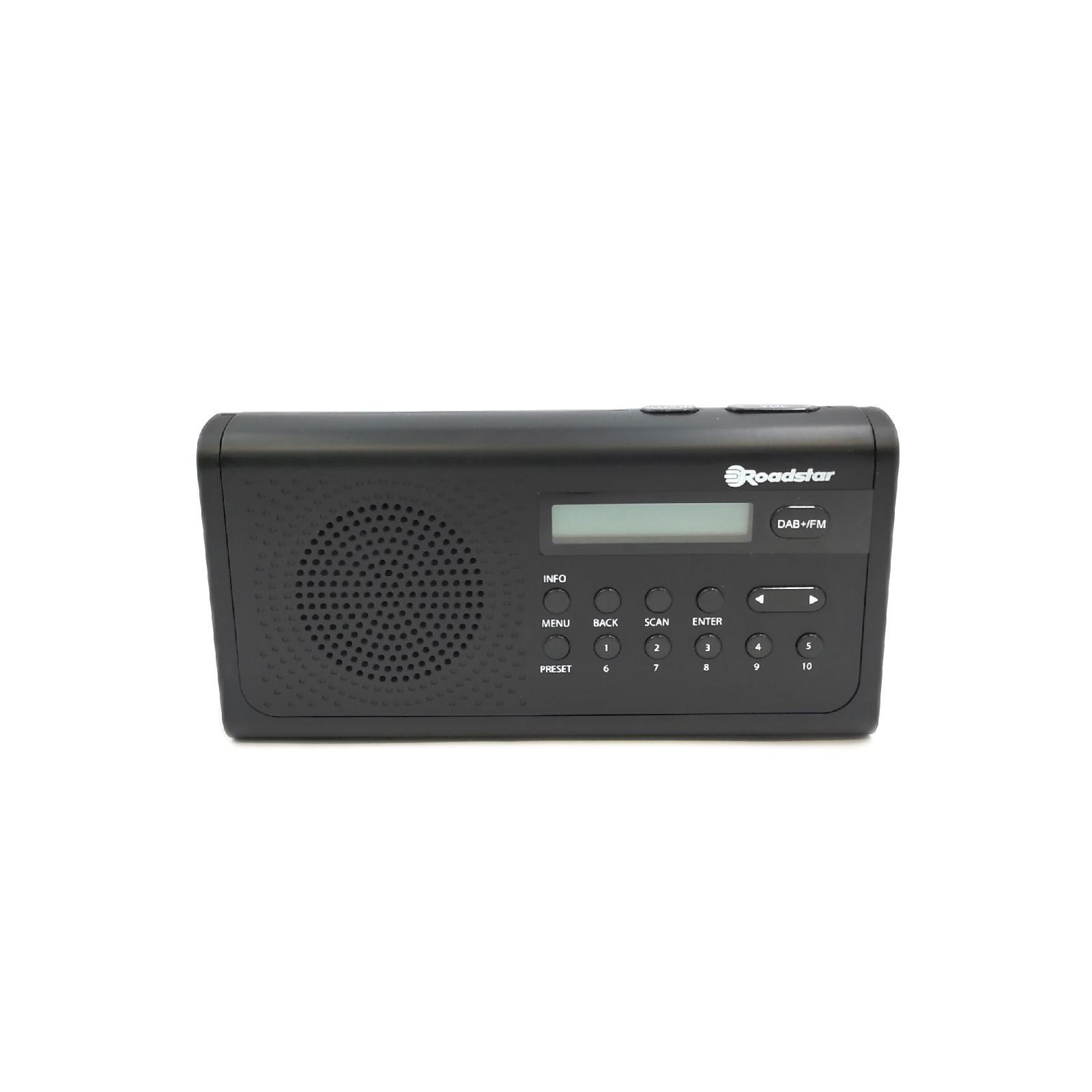 Roadstar TRA-300D+BK Tragbares DabDab+FM Digitalradio Schwarz | eBay