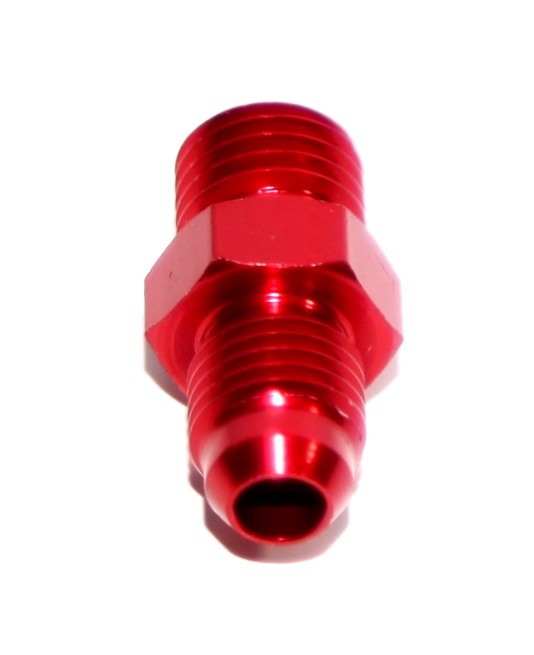 4AN AN-4 TO M12*1.5 NPT Male Thread Aluminum Anodized Fitting Adapter ...