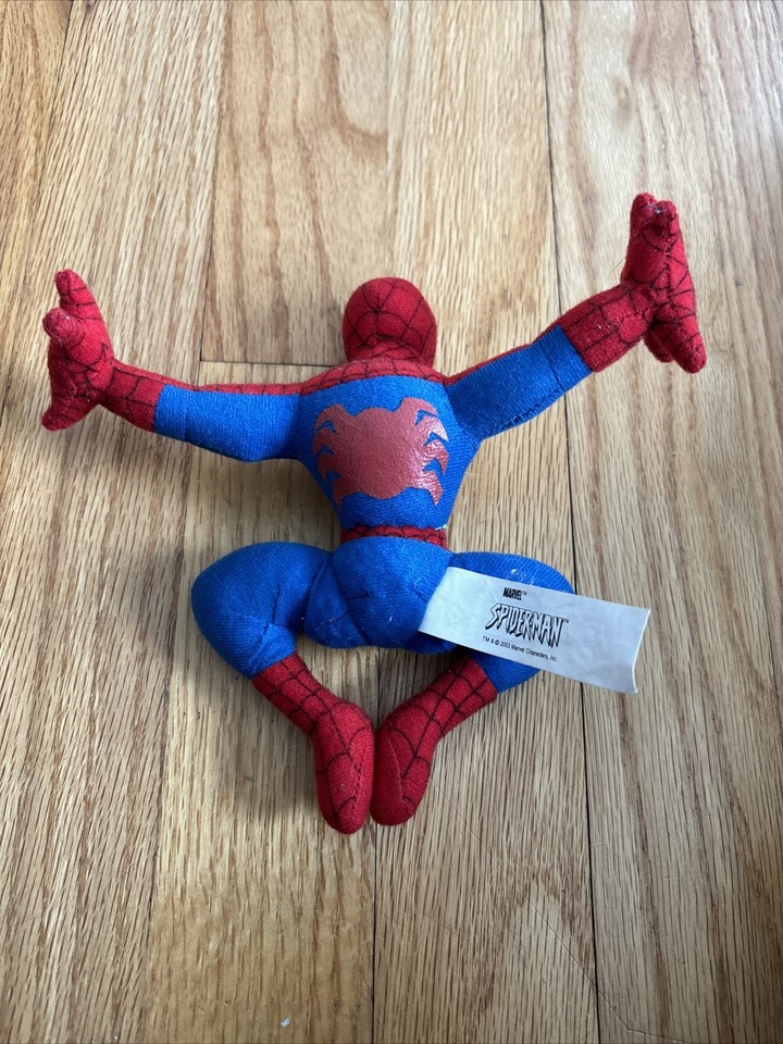 Marvel 2003 Kellytoy Spiderman Plush Toy 6” Stuffed Spider Man | eBay