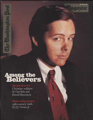 The Washington Post Magazine January 28 1996 Dan Balz EJ Dionne JR ...