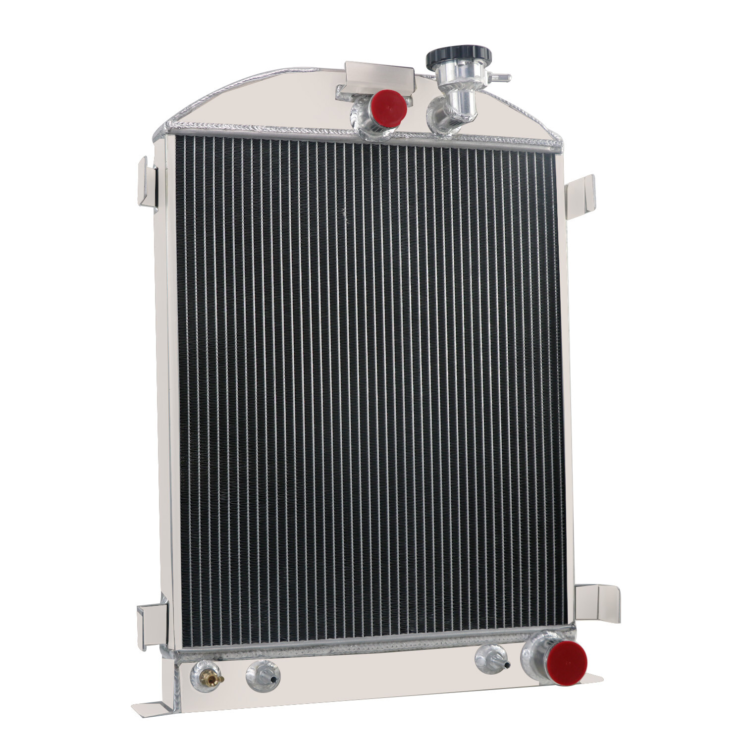 3 Row Aluminum Radiator For 1932 Ford Model Grille Shells HI-BOY Chevy ...