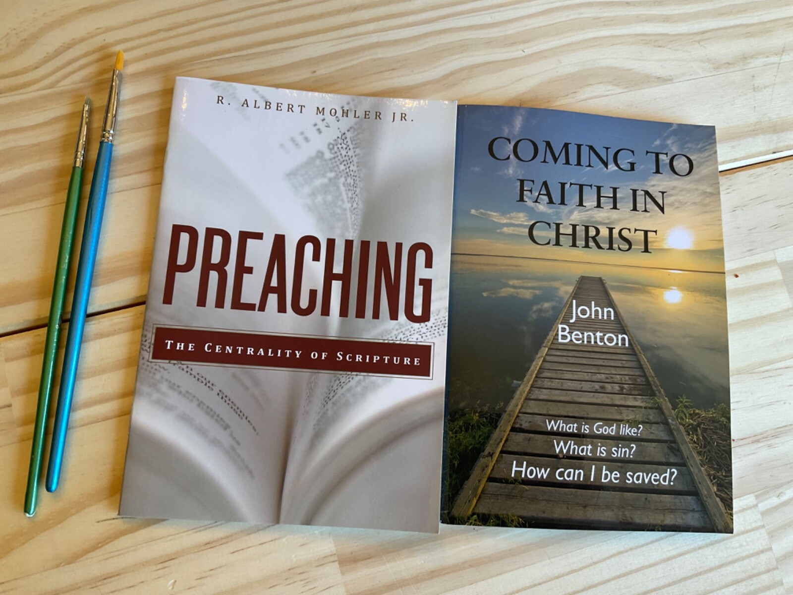 Coming to Faith in Christ John Benton + Preaching Albert Mohler Banner ...