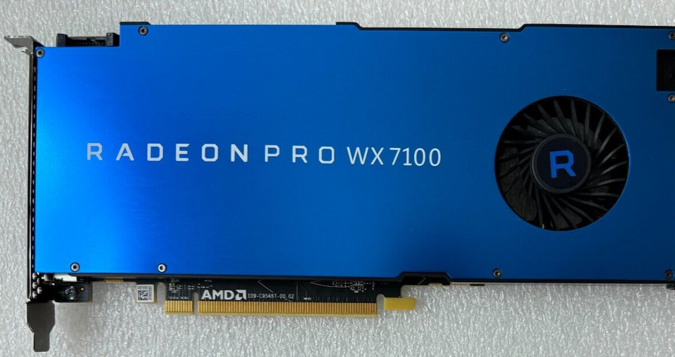 AMD RADEON PRO WX7100 7122B93000G 8GB GDDR5 DP GRAPHICS CARD WX 7100 ...
