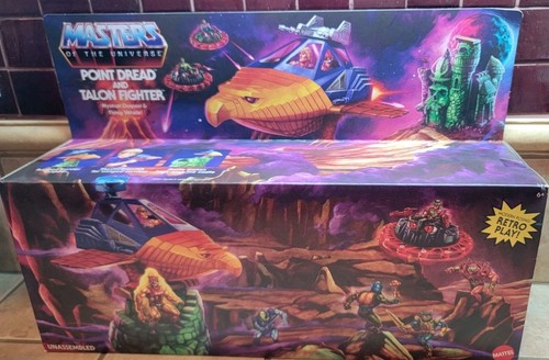 Masters of the Universe MOTU He-Man Origins Point Dread & Talon Fighter ...
