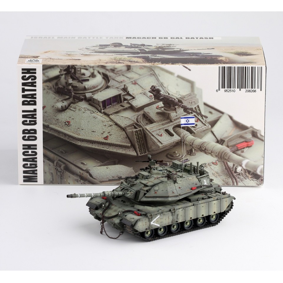 88MODEL 1/72 Israel Magach 6B GAL BATASH Main Battle Tank Finished ...