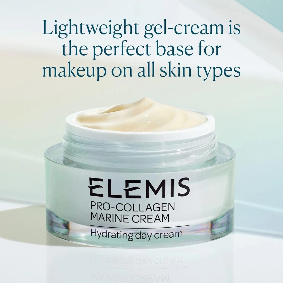 ELEMIS 50ml Pro-Collagen Marine Cream Anti-Wrinkle Daily Face Moisturizer 50ml | eBay UK