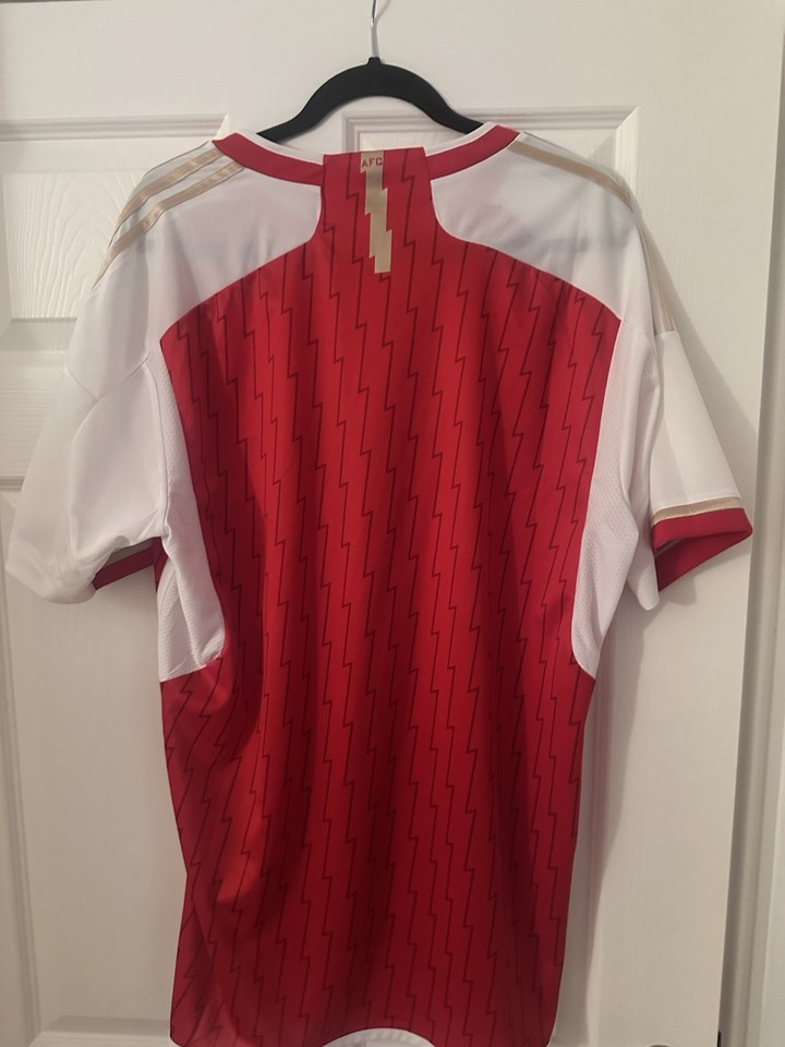 Arsenal FC Home Shirt Adidas New With Tags Authentic Size XL | eBay UK