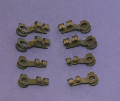8 THROTTLE ROD CARB LINKAGE CLIPS 3/16" & 1/4" FIT FORD 1950's & UP ...