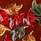 Package of 300 Fall Acrylic Mini Leaves - Great Autumn Table Scatters ...