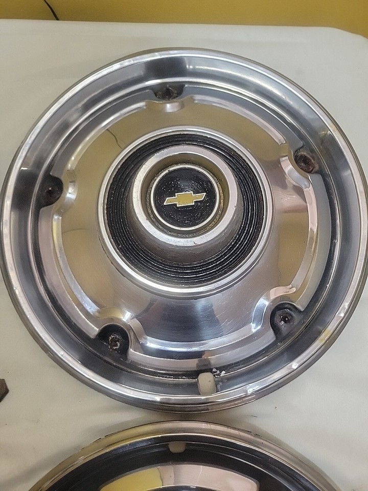 1973-1980 Chevy C10 C/K Squarebody 15" Hubcaps Wheel Cover Rear 1/2 ton ...