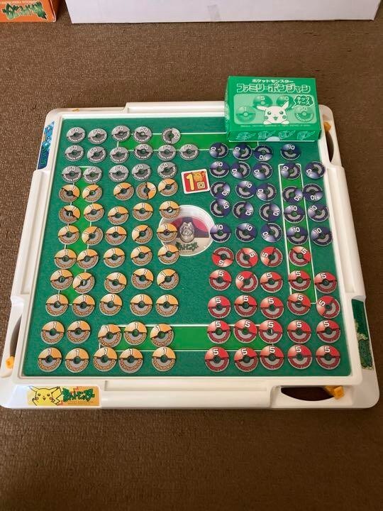 Pokemon Family Ponjang 1st First Edition Japanese Version Board Game ...