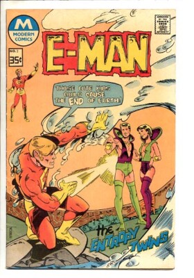 E-MAN #2-MODERN COMICS EDITION-STANTON ART VG | eBay