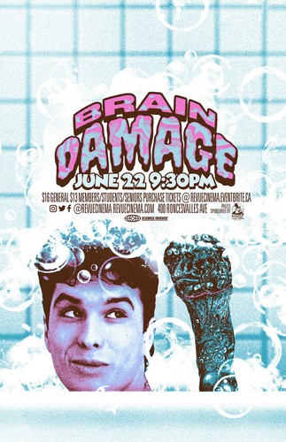 AA0716 Brain Damage Film By Frank Henenlotter 1988 Movie Poster 11x17 ...