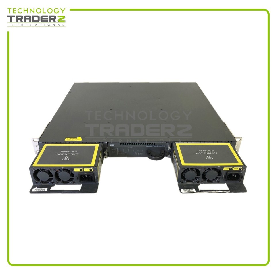 PWR-RPS2300 V02 Cisco RPS 2300 Redundant Power System W/ 2x C3K-PWR ...