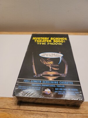Mystery Science Theater 3000: The Movie VHS 1996 Promo MST3K Screening ...