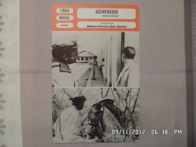 CARTE FICHE CINEMA 1964 SECHERESSE Atila Iorio Maria Ribeiro Orlando ...
