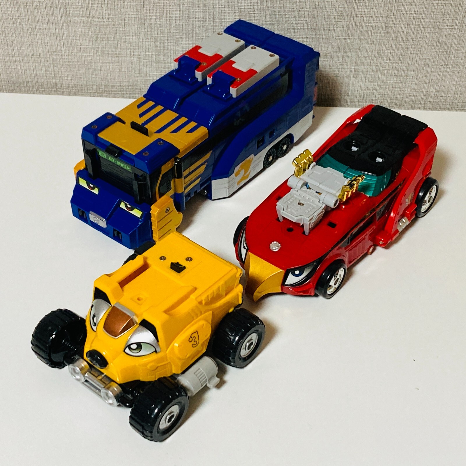 BANDAI Japan DX Megazord Power Rangers RPM Super Sentai Go-Onger Engine ...