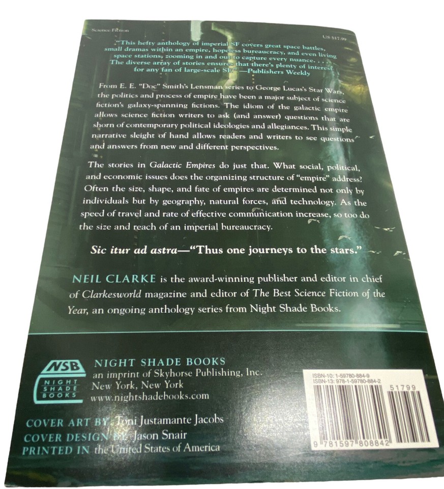 Galactic Empires book Edited By Neil Clarke - Very Good Various authors ...