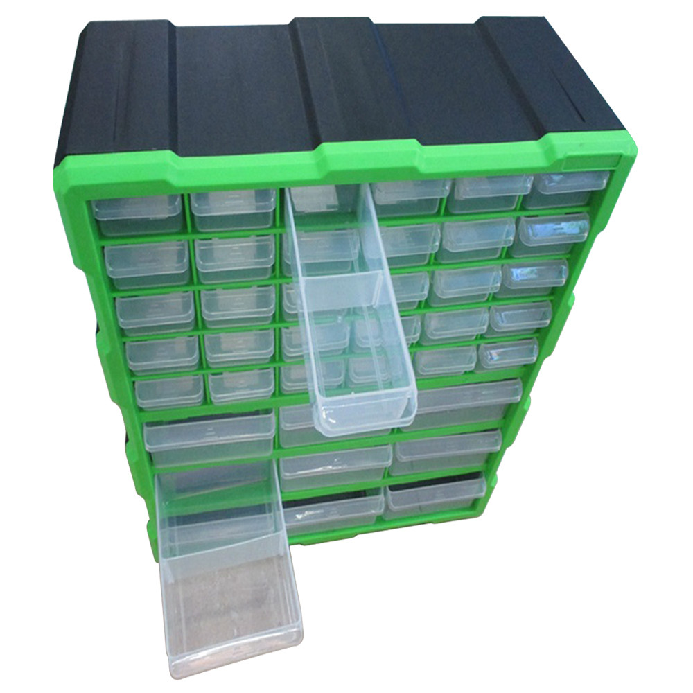 Multi Unit Drawer Double Storage Cabinet Box DIY Workshop Tools ...