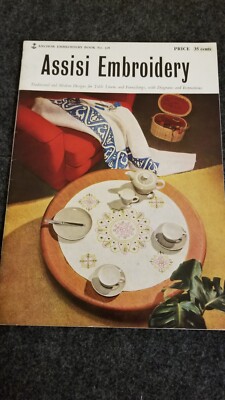 ASSISI EMBROIDERY Craft Booklet Anchor No. 518 Traditional & Modern U.K ...