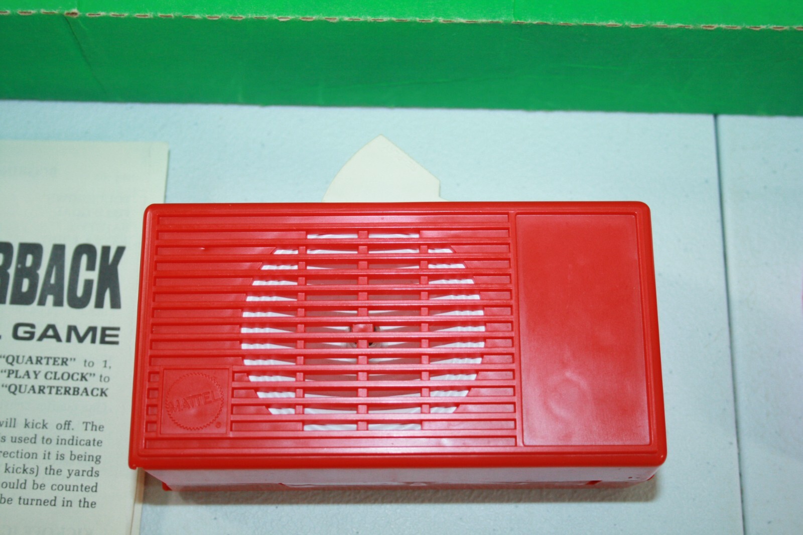 Vintage 1971 Mattel Talking Football Board Game READ DESCRIPTION | eBay