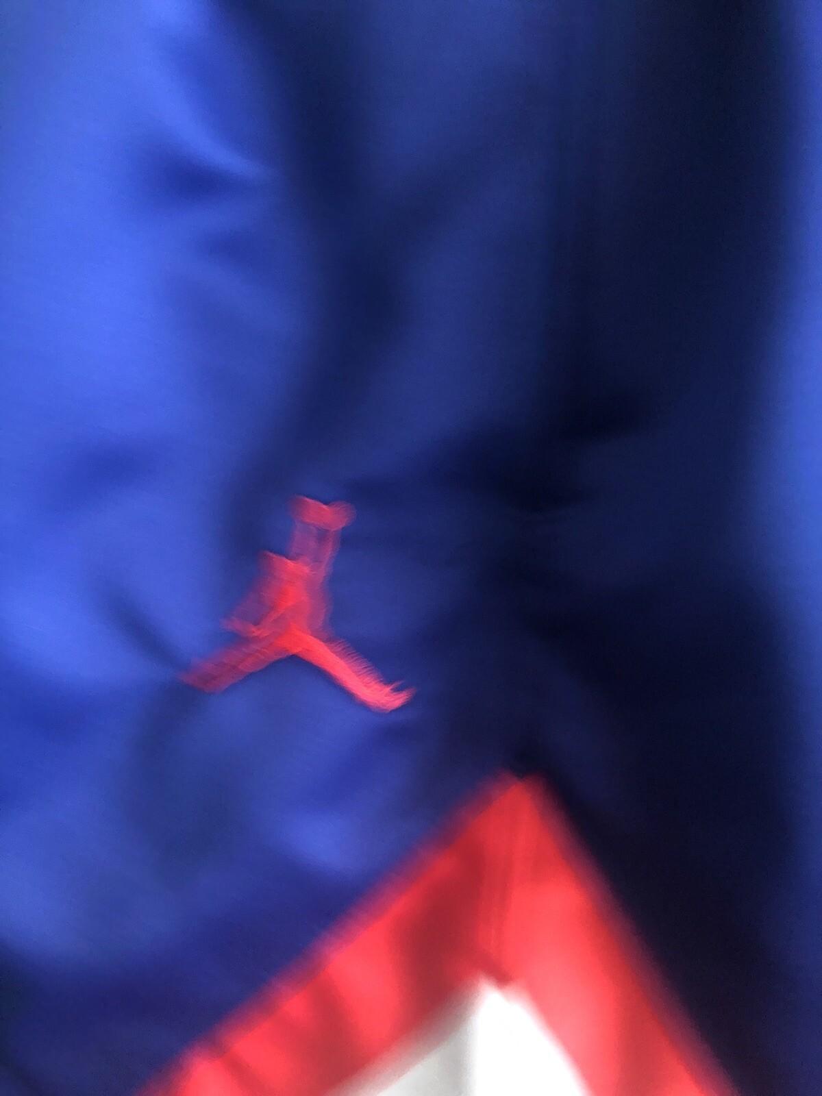 AIR JORDAN Satin Diamond Blue Basketball Shorts NWT Size 2XL Men A02820 ...