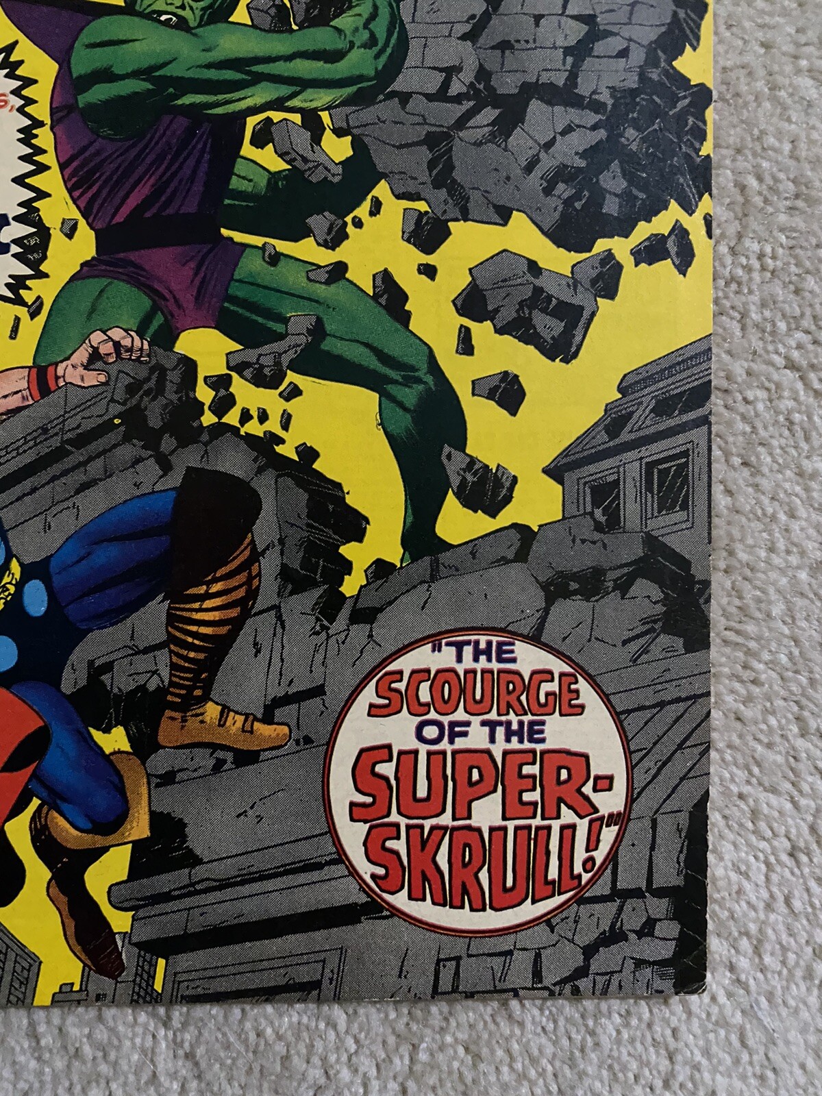 MARVEL - THE MIGHTY THOR #142 (1967) Vs. THE SUPER SKRULL | eBay