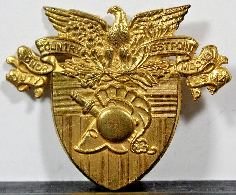 US Army West Point US Military Academy USMA Hat Cap Badge Device ...
