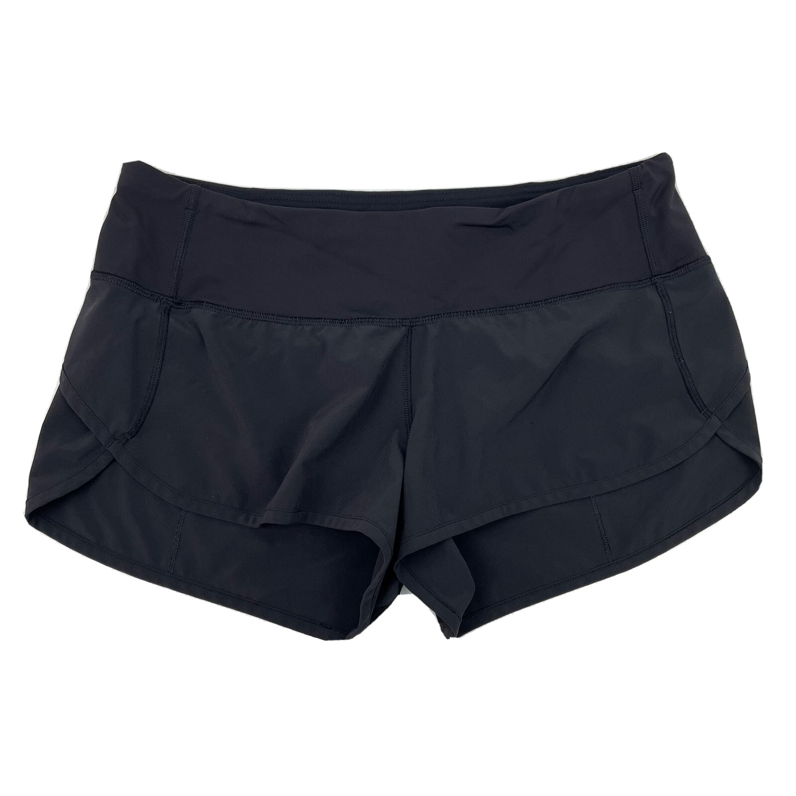 Lululemon Run Speed Short Black Block-It Pocket 2.5" Size 8 | eBay