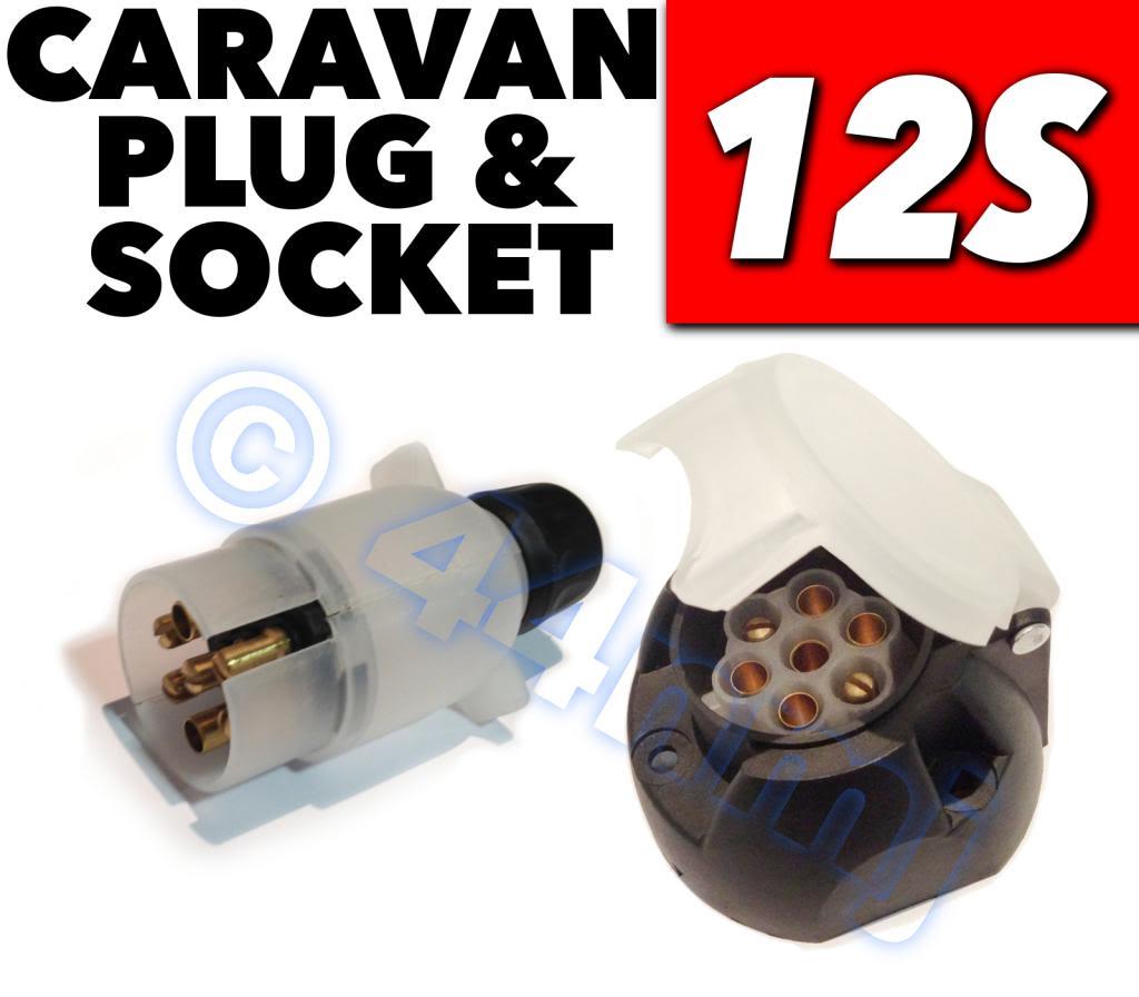 Colour Coded Caravan 12s Supplement Electrics PLUG & SOCKET Caravan ...