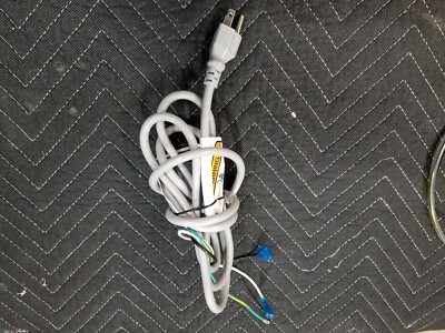 Genuine Power Cable / Cord for Whirlpool WDH70EAPW 70 Pint Dehumidifier ...