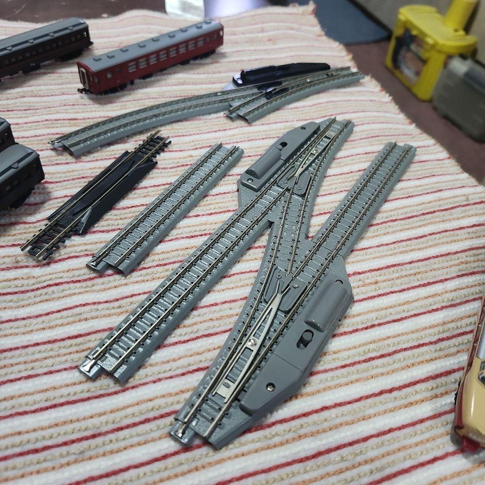 N Gauge Tracks Set Complete Railway Track Kit For Model Train Layouts ...