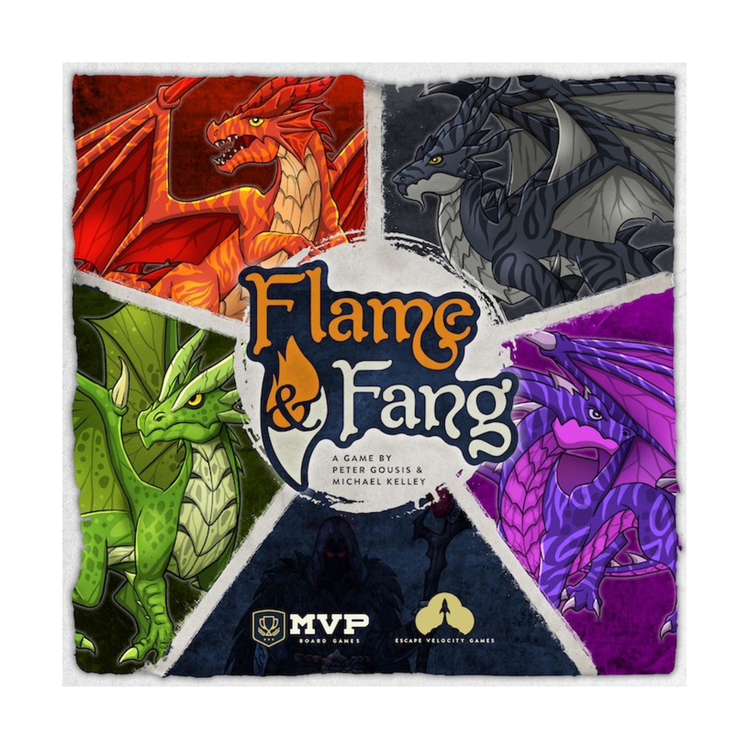 Escape Velocity Board Games Escape Velocity Flame & Fang Box Fair/EX | eBay