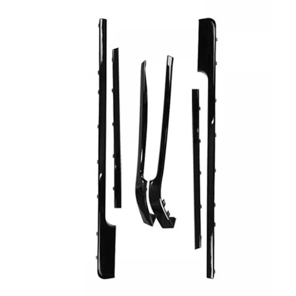 Door Side Body Molding Trim Strip Kits Black 6Pcs For 2013-2022 Range ...