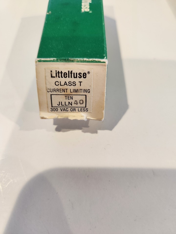 New Littelfuse JLLN-40 Class T Current Limiting Fuse, 40A, 300VAC | eBay