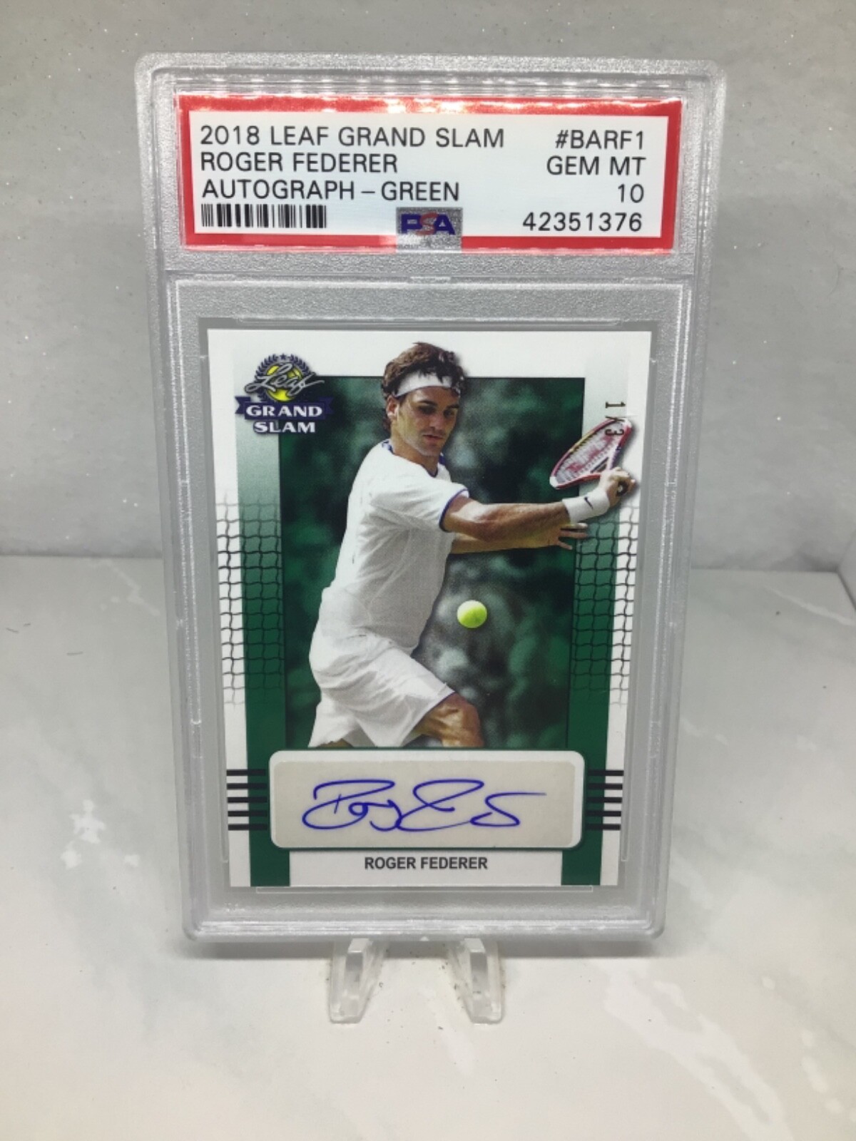 Roger Federer Autographed Memorabilia | Signed Photo, Jersey ...