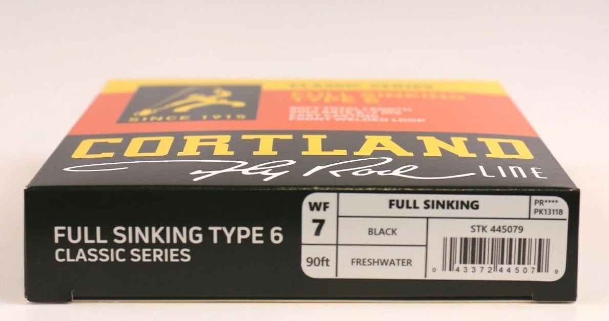 Cortland 444 Full Sinking Type 6 Fly Line - All Sizes - FREE FAST ...