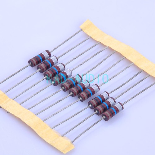 10pcs Guitar Tube Amplifier 0.5W 10M Ohm Carbon Composition Resistor ...