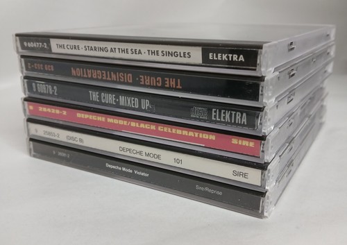 Vintage 1980's Goth Rock Lot of 6 CDs The Cure & Depeche Mode | eBay