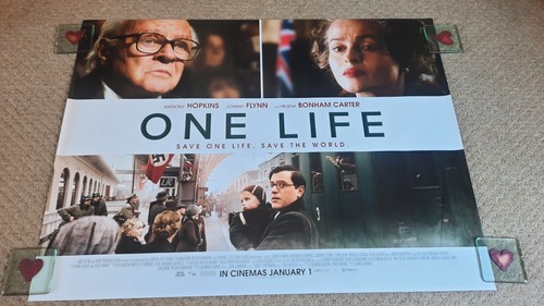 Cinema Poster: ONE LIFE 2023 (Quad) Anthony Hopkins Lena Olin Johnny ...