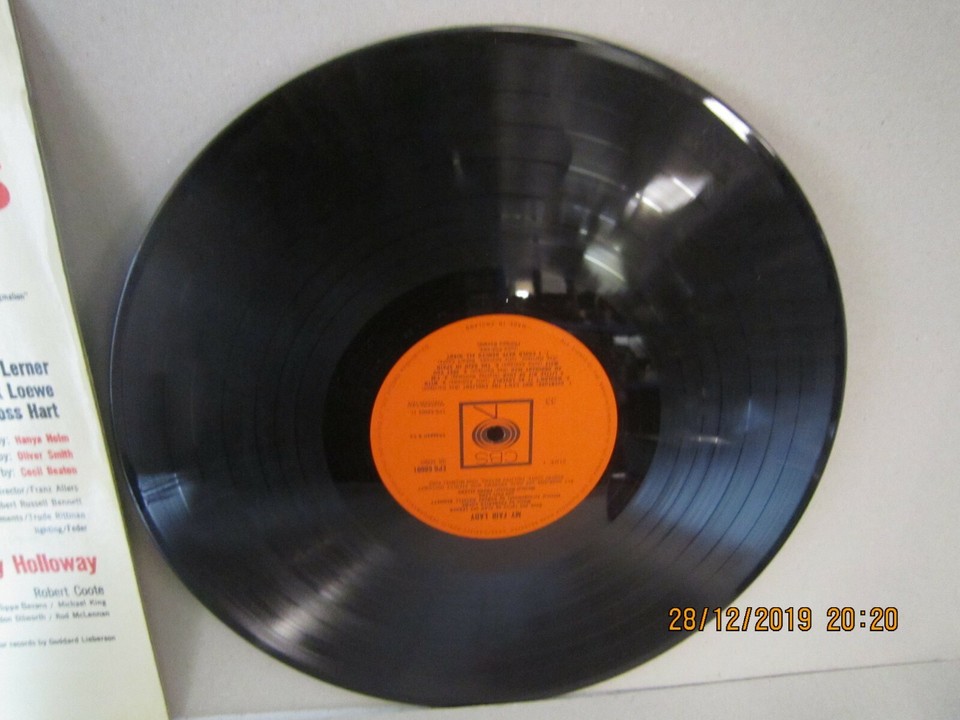 REX HARRISON & JULIE ANDREWS, MY FAIR LADY MUSICAL VINYL LP PRE-OWNED ...