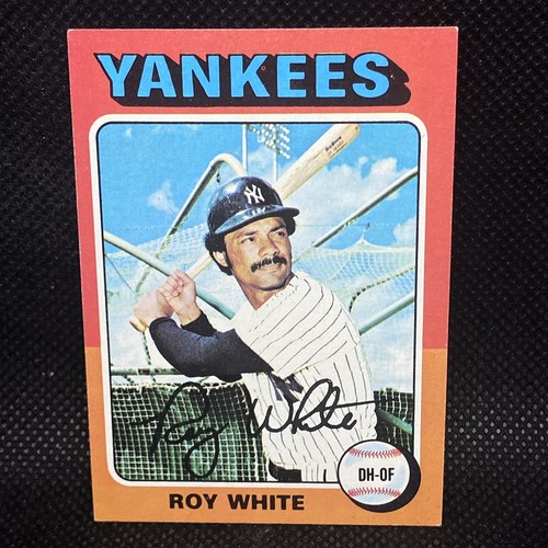1975 Topps Roy White New York Yankees #375 | eBay