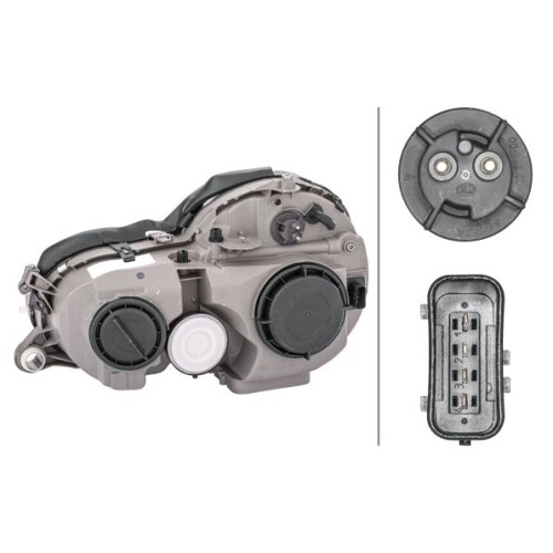 HELLA Projecteur principal compatibilite avec MERCEDES-BENZ 1D9 007 970 ...